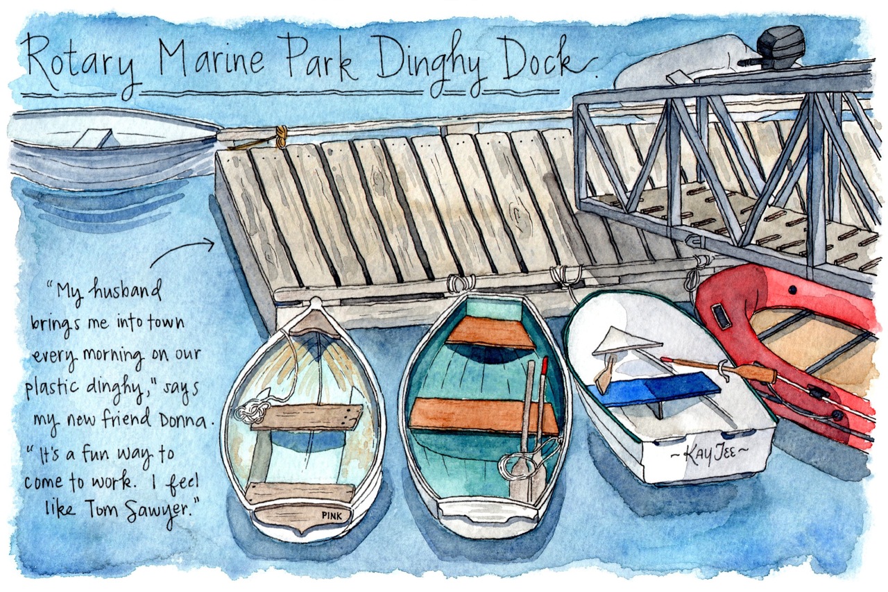 An illustrated love letter to Salt Spring Island.